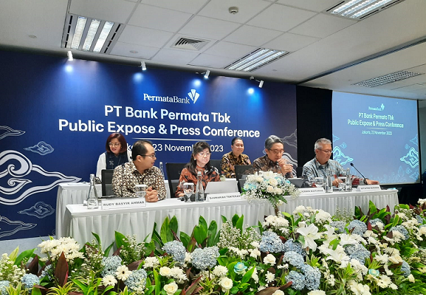 PermataBank Paparkan Kinerja Sembilan Bulan di 2023 melalui Public Expose | Mnctrijaya.com